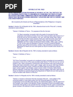 Price Act No. 7581: Price Manipulation Rules | PDF | Social Science
