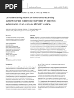 Patrones de ANA e interpretación clínica | PDF