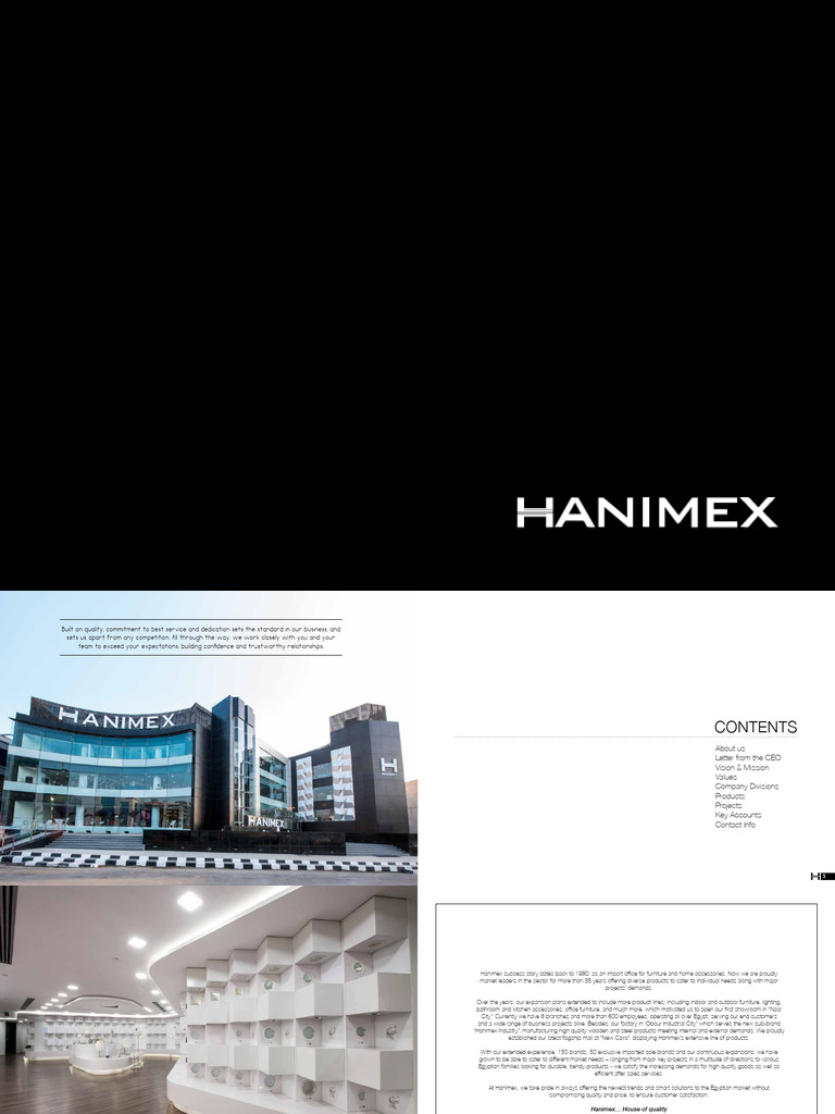 HANIMEX Profile | PDF