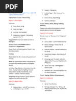 Region 1 Provinces and Capitals List | PDF | Asia | Luzon