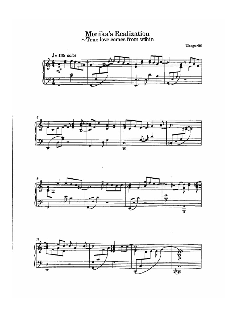 Monika's Realization | PDF