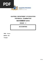 FS Accounting Grade 12 September 2023 P2 and Memo | PDF | Debits And ...