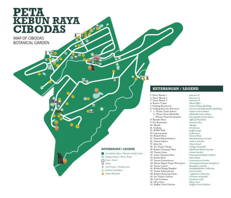 Cibodas: Kebun Raya | PDF | Botany
