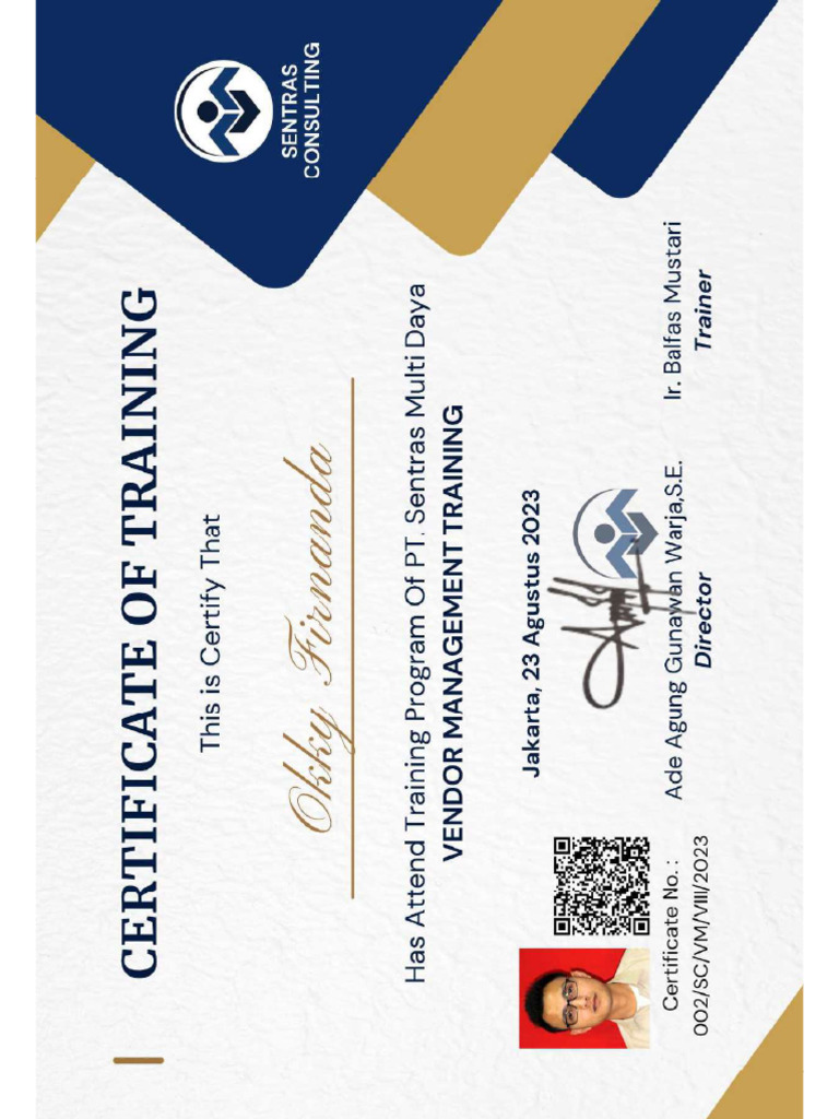 Certificate Vendor Management | PDF