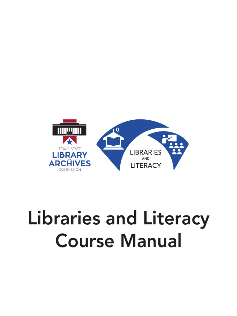 Libraries and Literacy Course Manual DUPLEX PRINT | PDF