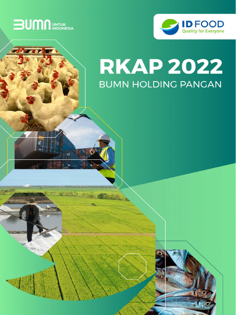 Buku RKAP 2022 Holding Pangan | PDF