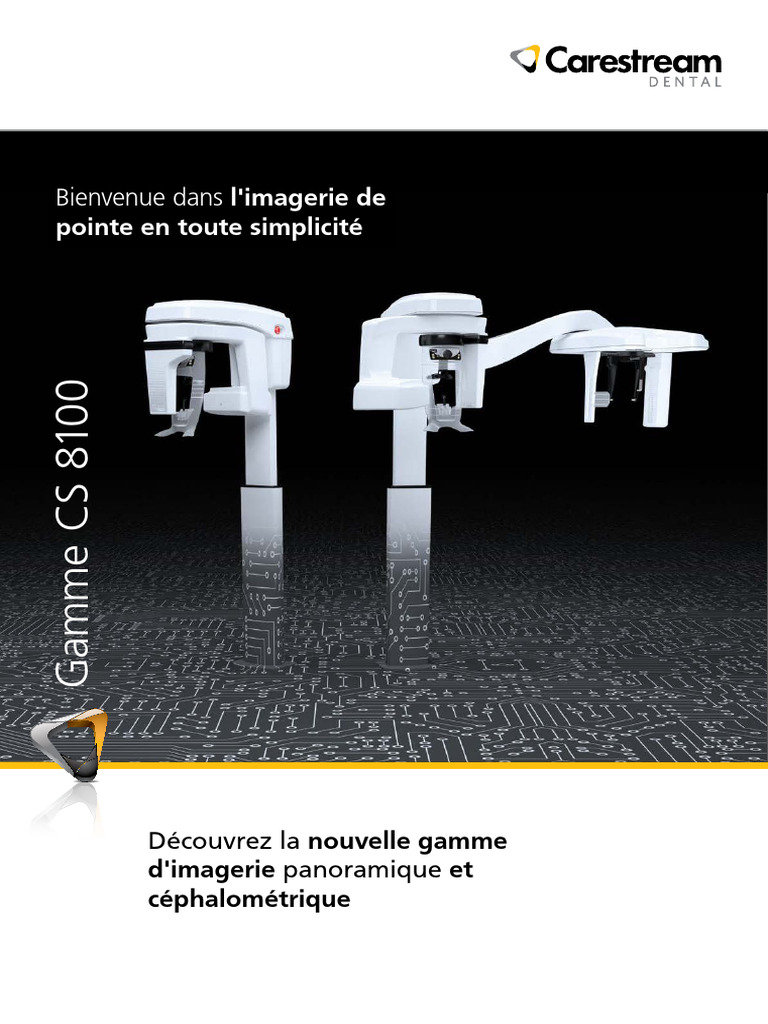 Arceau mobile de radioscopie CS 8100 | PDF | Logiciel | Imagerie médicale