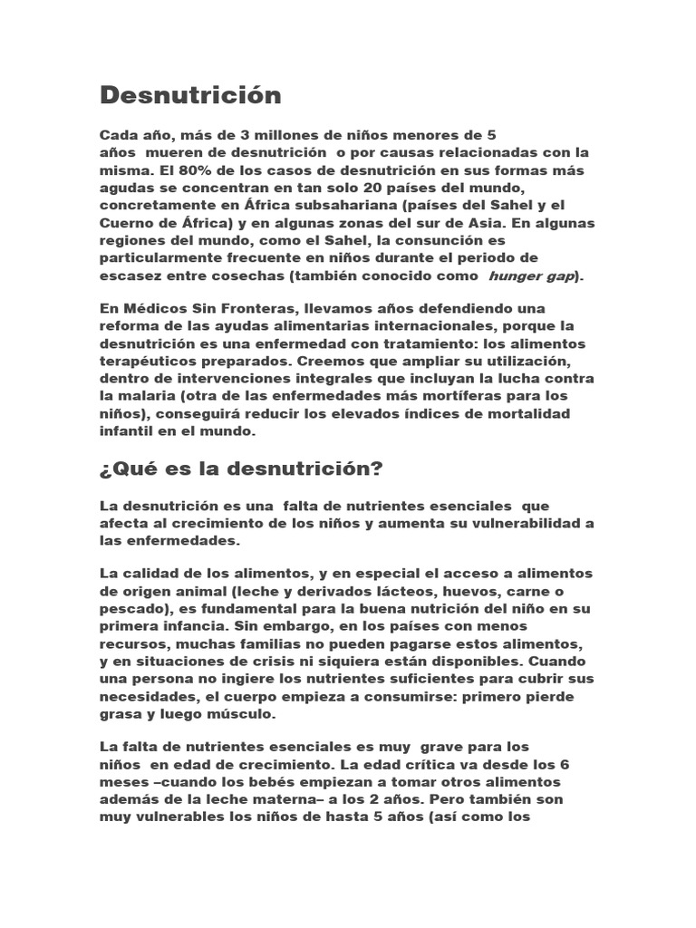 Desnutrición Pdf