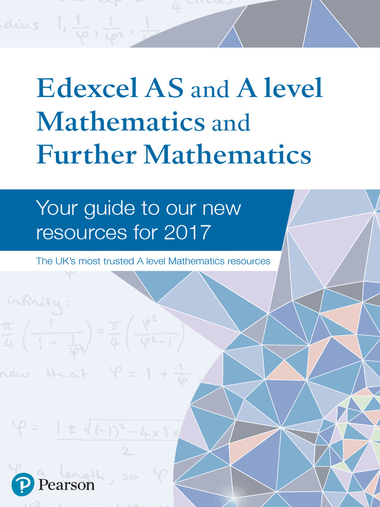w875 A Level Maths 2017 Resources Guide Web | PDF