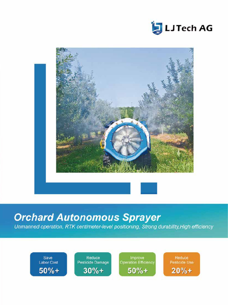 Orchard Autonomous Sprayer (Xiao) | PDF