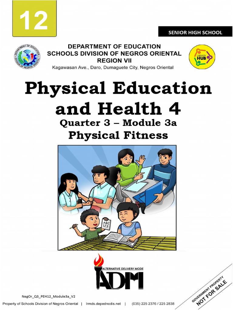 PE AND HEALTH 12 - Q3 - Module - 3a Student | PDF