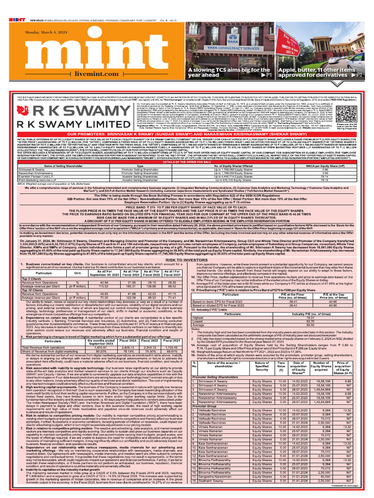 Mint_Delhi_04-03-2024 | PDF | Economic Growth | Gross Domestic Product