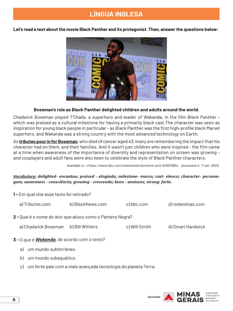 Texto Black Panther | PDF