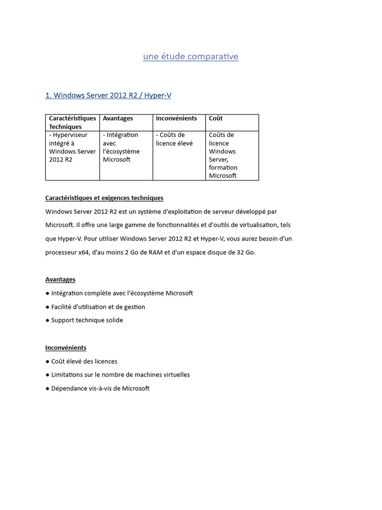 Une Étude Comparative | PDF