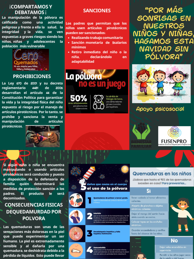 Folleto de Prevención Pólvora 2023 | PDF