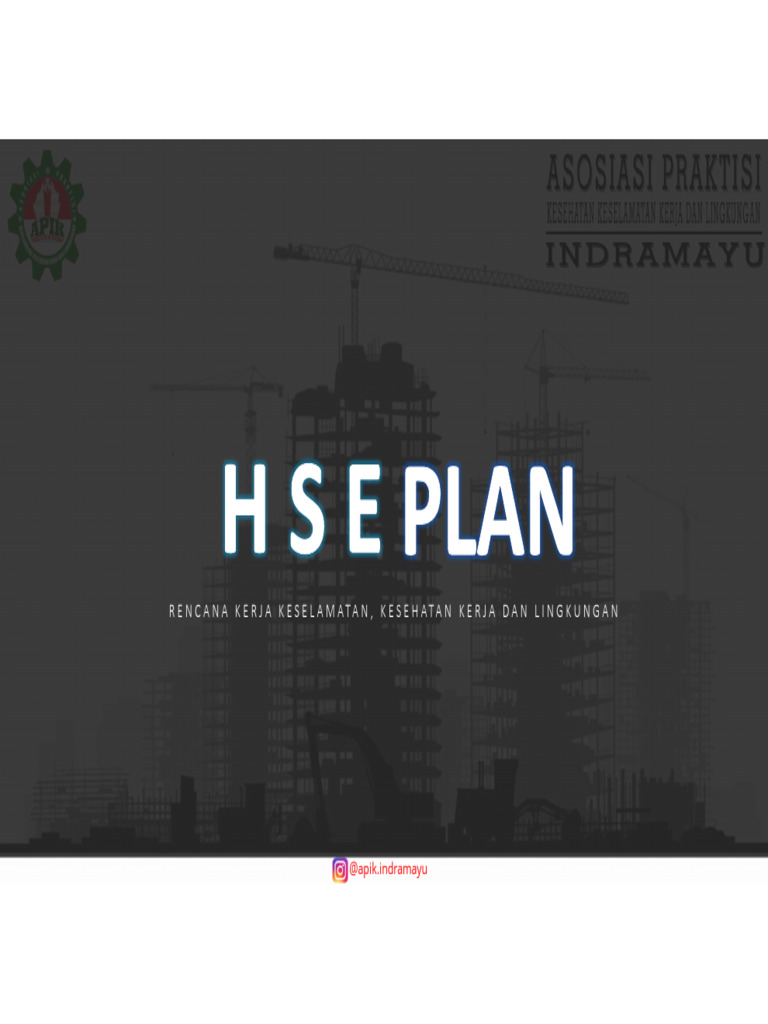 Materi HSE Plan | PDF