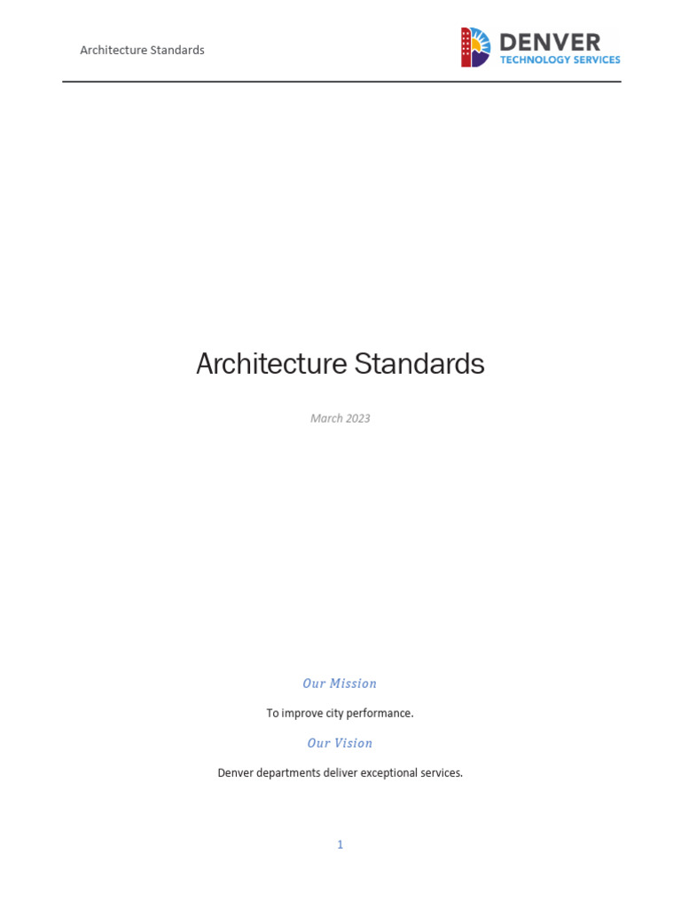 Attachment E - TS_Architecture_Standards | PDF