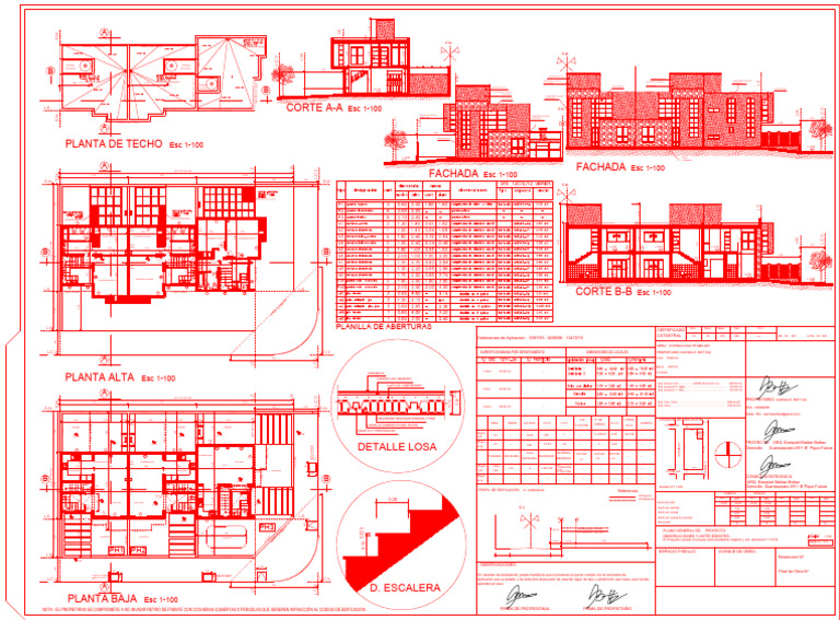 3 DUPLEX ESQUINA Proyecto fiNAL-Modelo-1 | PDF