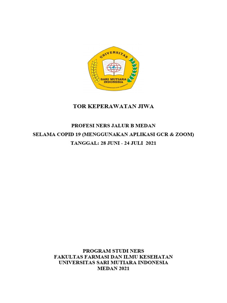 Panduan Daring Keperawatan Jiwa | PDF