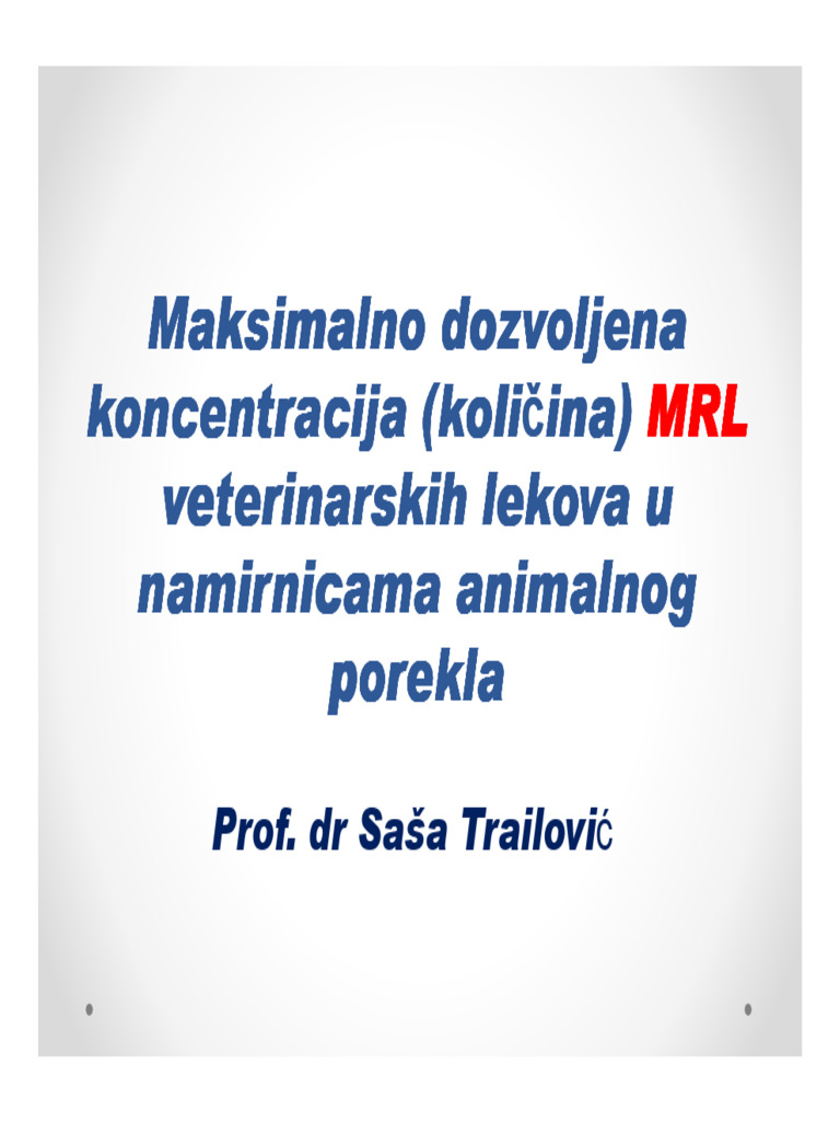 3 Sasa Trailovic MRL | PDF