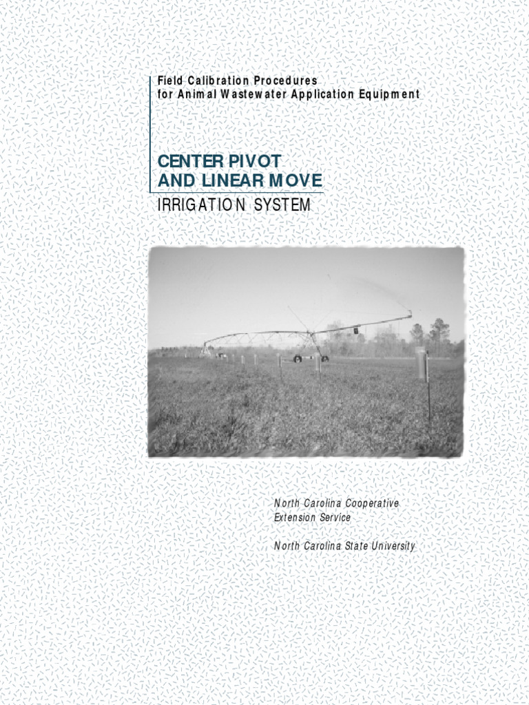 Center Pivot and Linear Move Irrigation System | PDF | Calibration ...