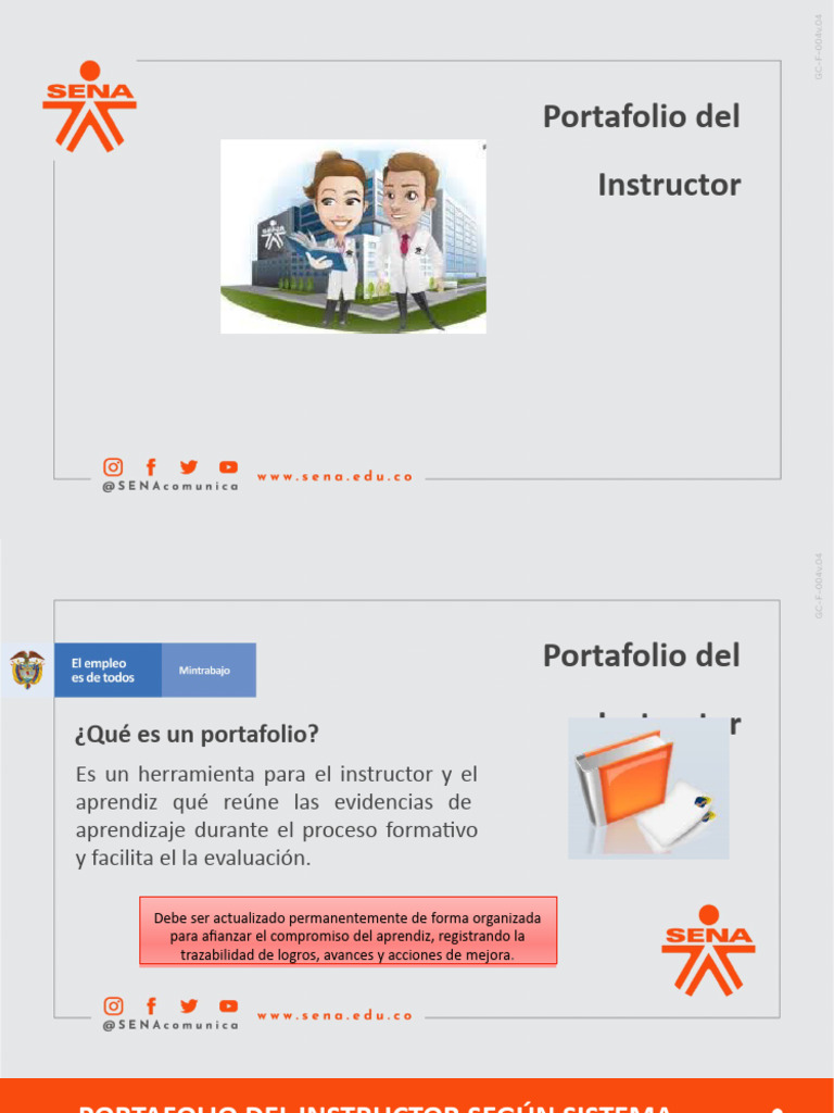 Portafolio Del Instructor y Aprendiz | PDF | Negocios | Finanzas y dinero