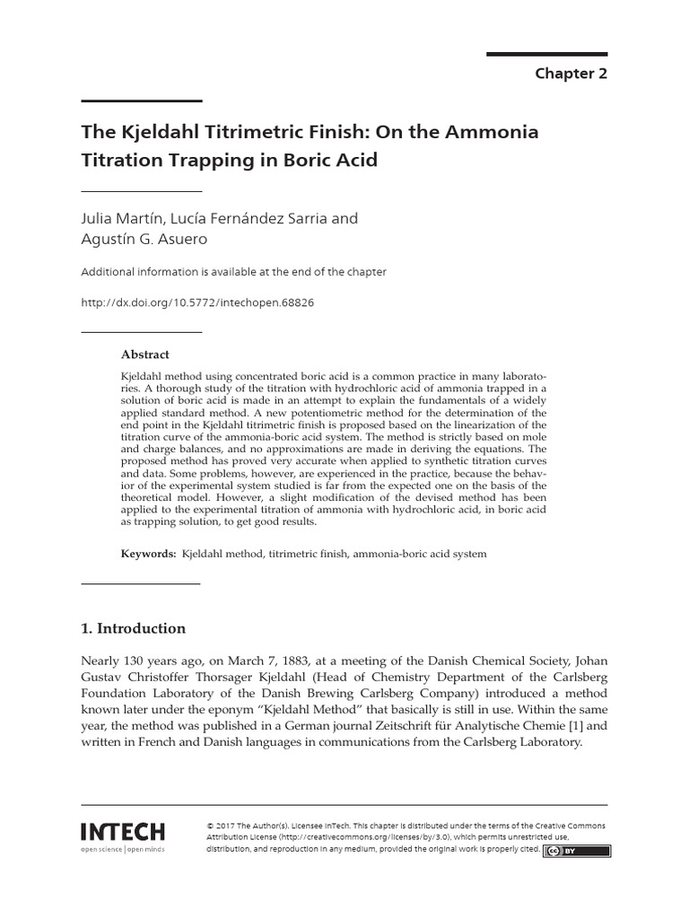 10 5772@intechopen 68826 | PDF | Titration | Chemistry