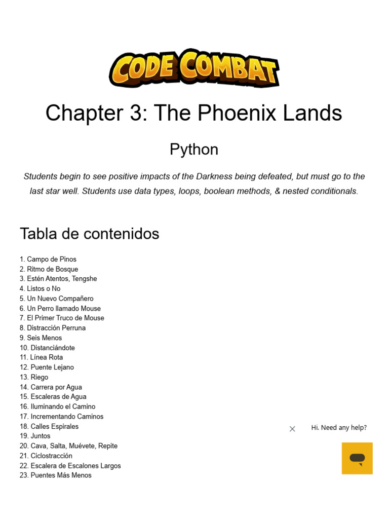 Chapter 3: The Phoenix Lands: Python | PDF