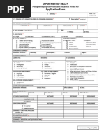 PWD Masterlist Template | PDF