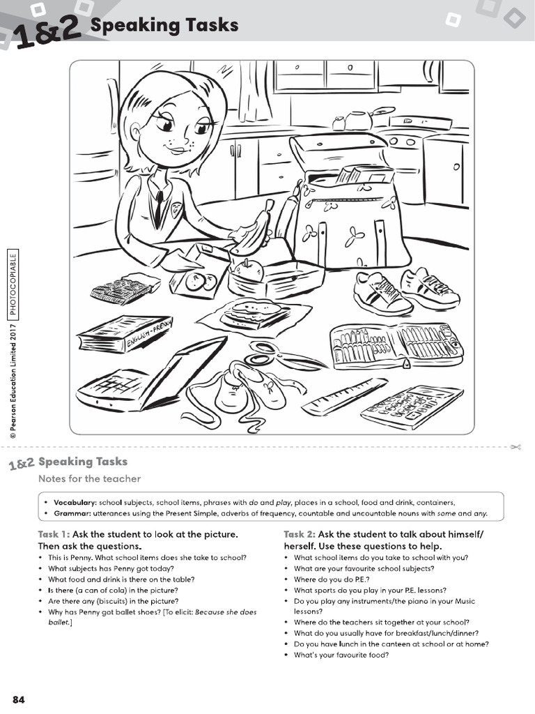 Speaking Task 1 | PDF