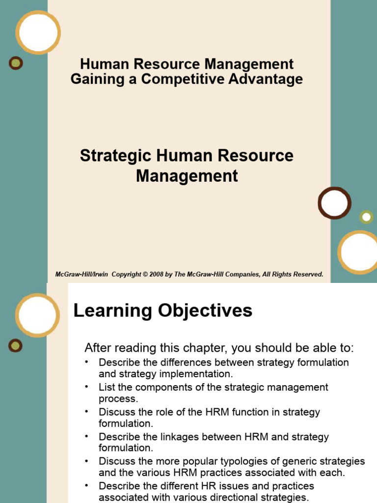 Strategic Human Resource Management | Download Free PDF | Strategic Management | Human Resource ...