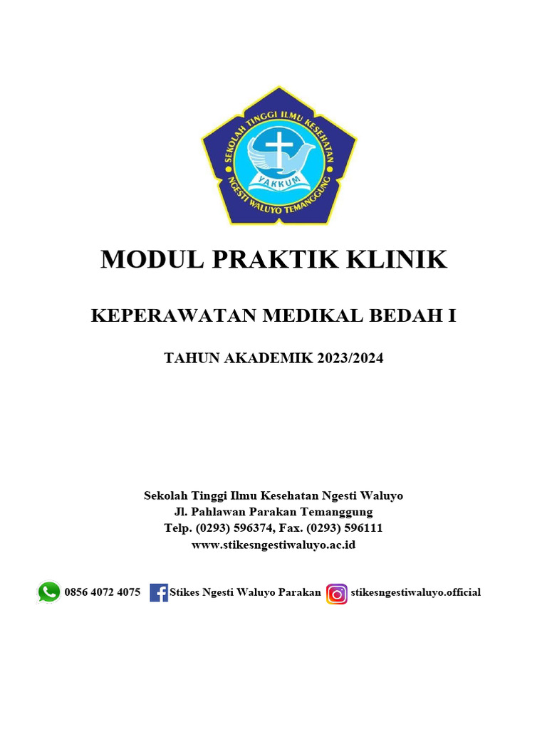 Modul Praktik KMB I TH 2024 | PDF