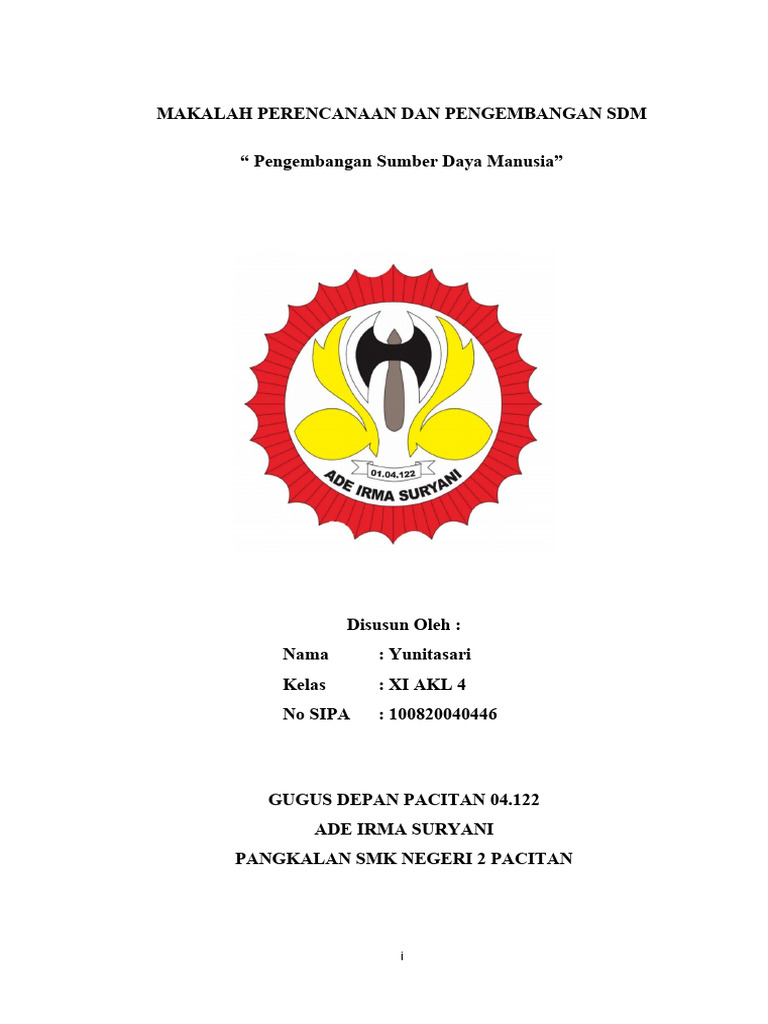 Makalah Perencanaan Dan Pengembangan SDM | PDF