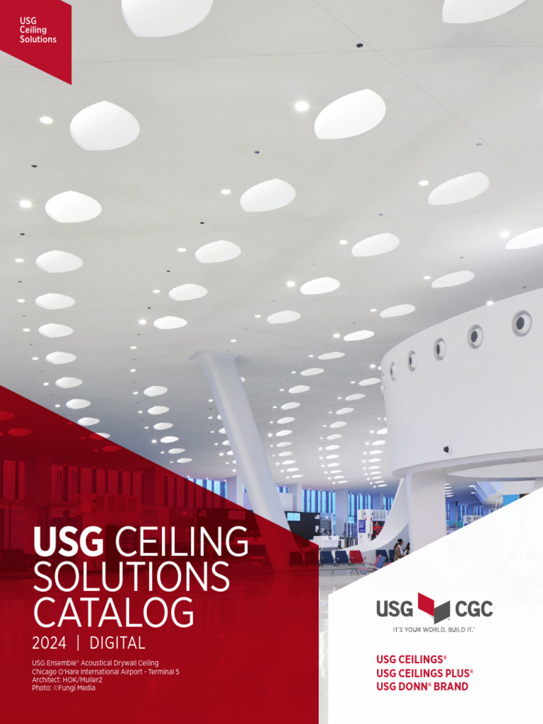 Usg Ceilings Systems Catalog en SC2000 | PDF | Ceiling | Drywall