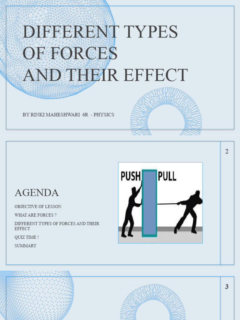 Types of Forces in Physics | PDF | Philosophy | Self-Improvement