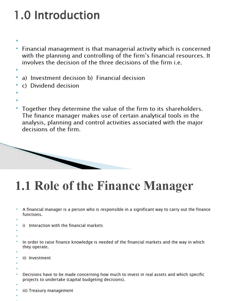 fm ppt WK1 | PDF