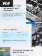 Introduction To PC Assembly and Disassembly | PDF | Personal Computers ...
