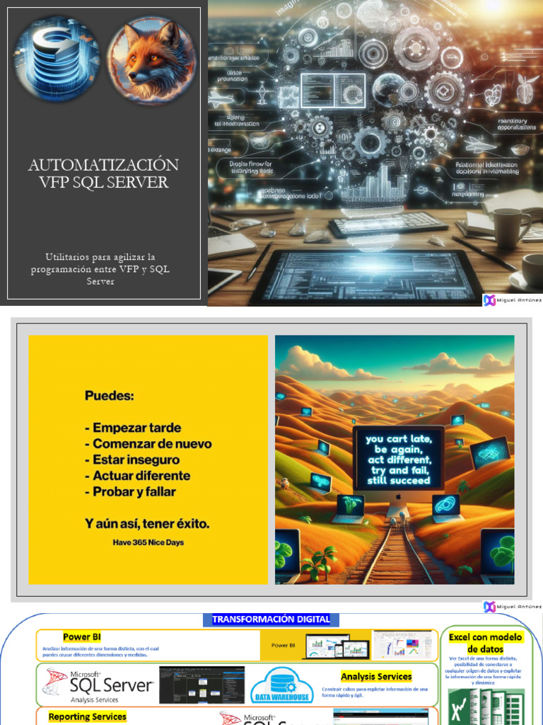 Automatización Vfp Sql Server Pdf Sql Servidor Sql De Microsoft