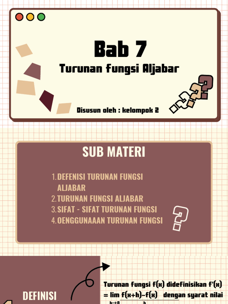Brown UI Frame Types of Quadrilaterals 'Who Am I' Game Presentation | PDF
