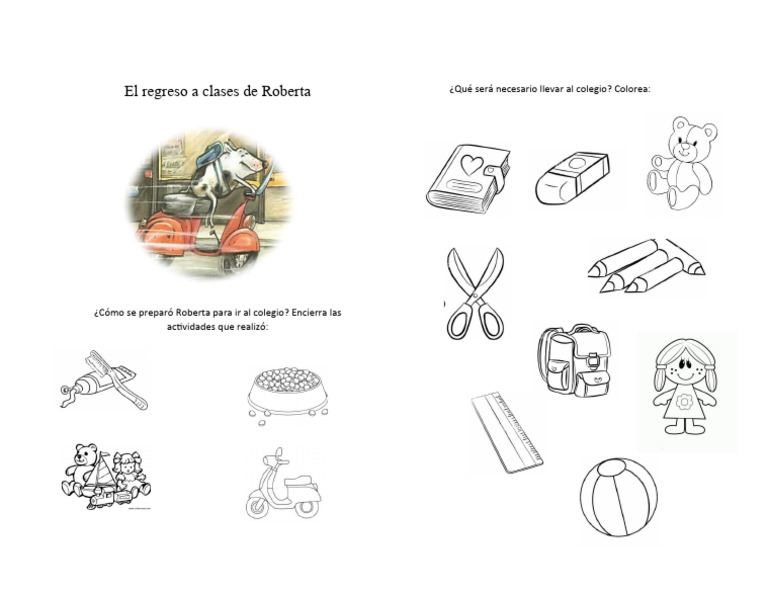 El Regreso A Clases de Roberta | PDF