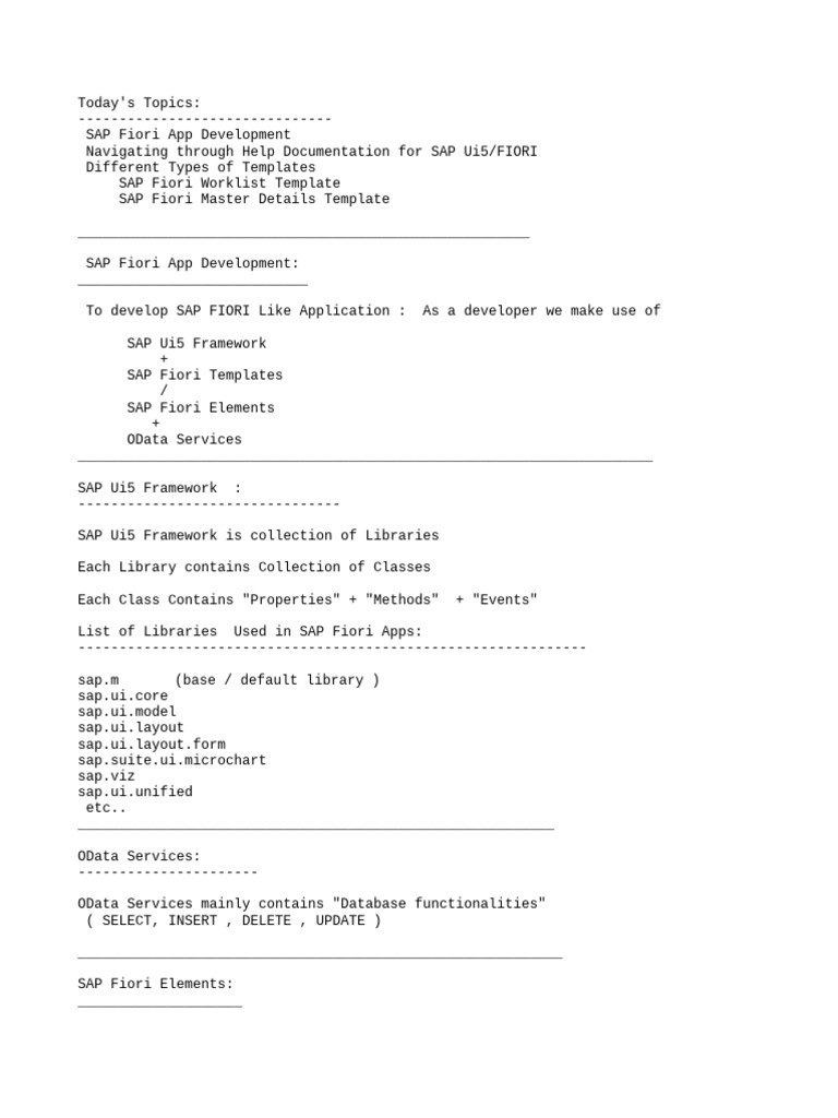 Class3 - SAP UI5 FIORI OData Note File and Diagram Attachments | Download Free PDF | Icon ...