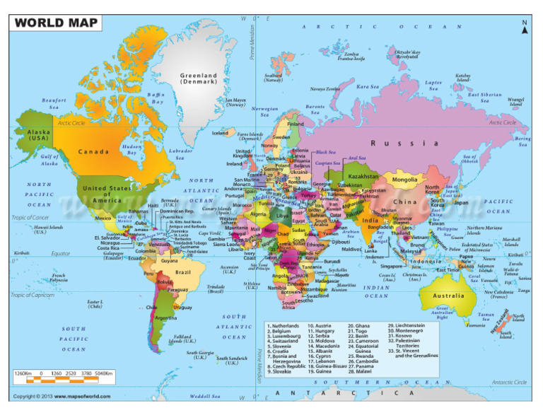 Ban Do The Gioi 3D | PDF