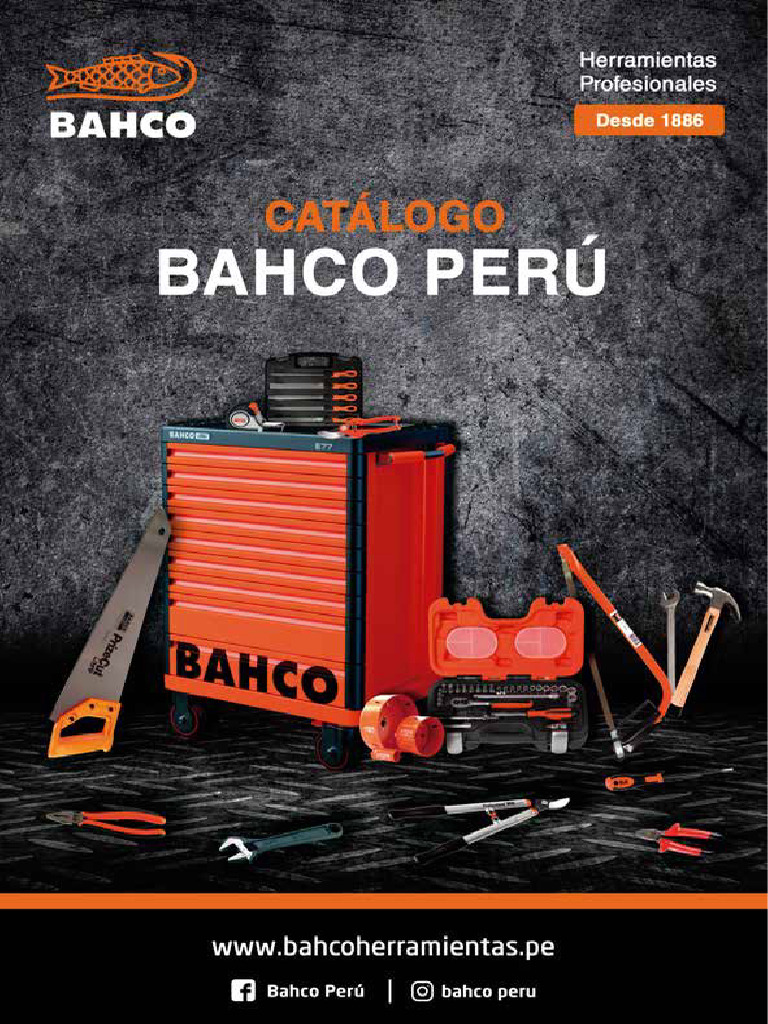 Catalogo Bahco - Wissen Del Peru | PDF