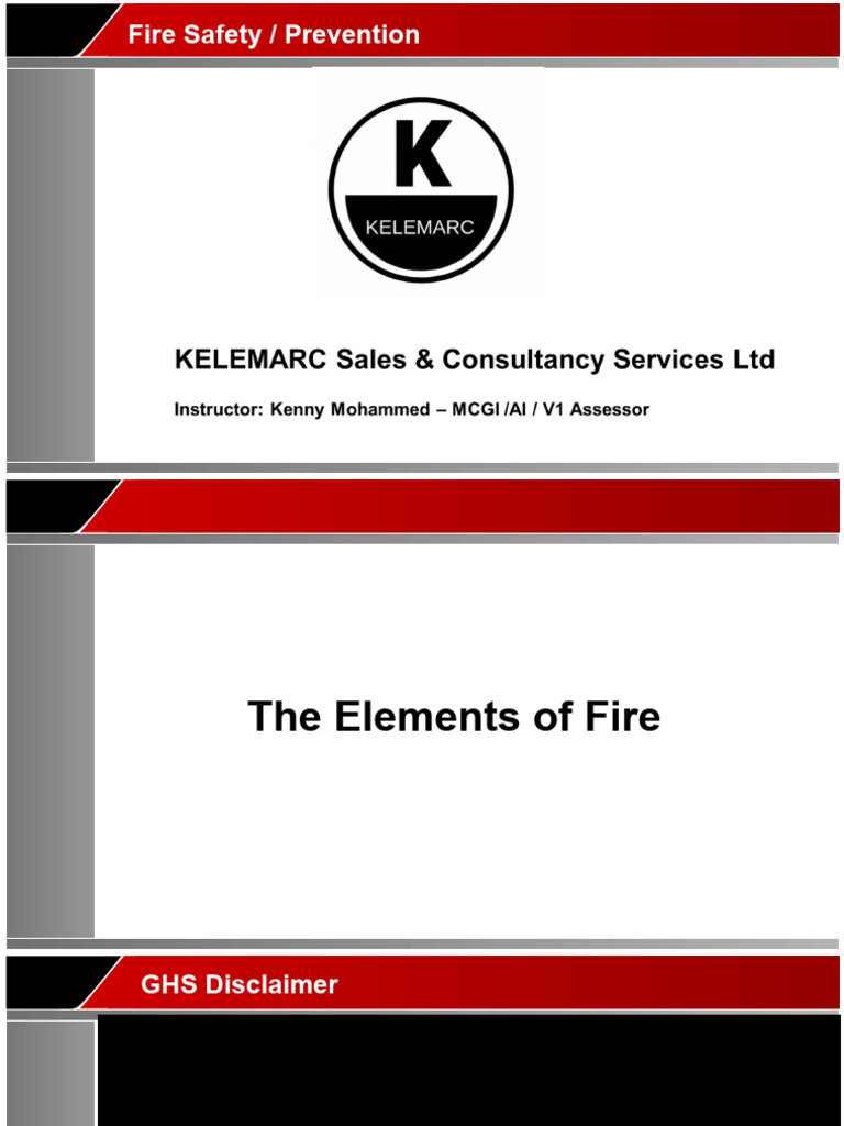 Fire Safety - HSI Power Point Fire Prevention | PDF | Fires ...