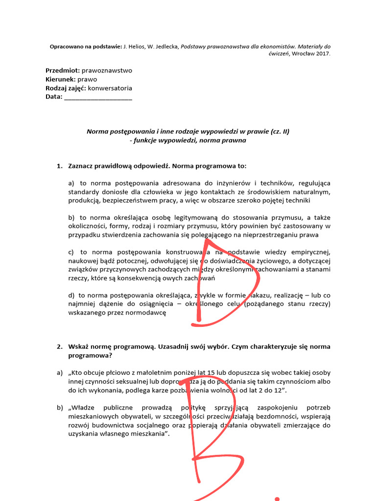 P - Norma Postępowania - Cz. 2 - Karta Pracy - Kopia | PDF