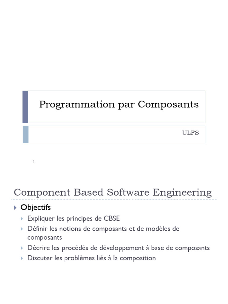 Chap1 Composants | PDF