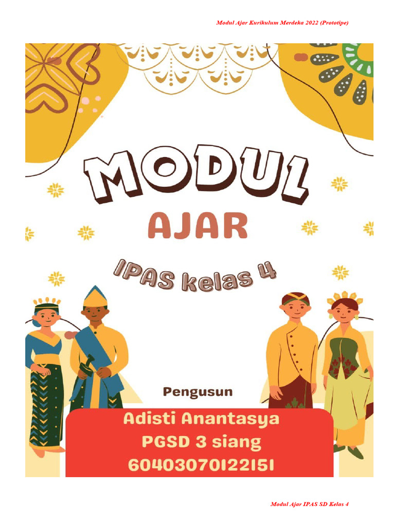 Modul Ajar IPAS Kelas 4 Kurikulum Merdeka | PDF