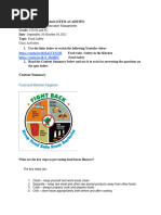 Edited - Kitchen Hygiene and Safety Booklet | PDF | Hygiene | Hazards