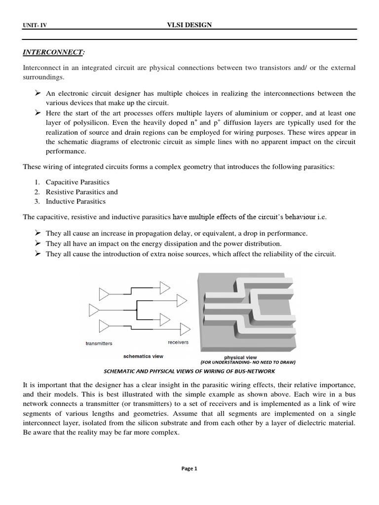 Edited - VLSI DESIGN U4 | Download Free PDF | Capacitor | Transmission Line
