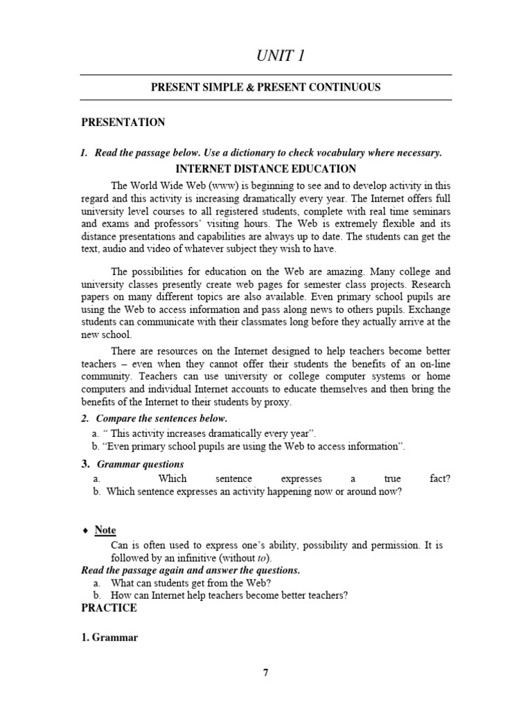 English For Maths Students Master Unit 1 | PDF | Teaching Methods & Materials | Computers